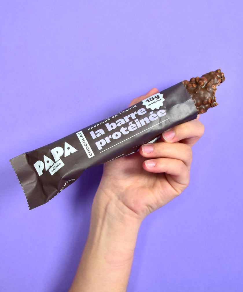 Barres et Snack Protéinés - Made in France - PAPA Chiche